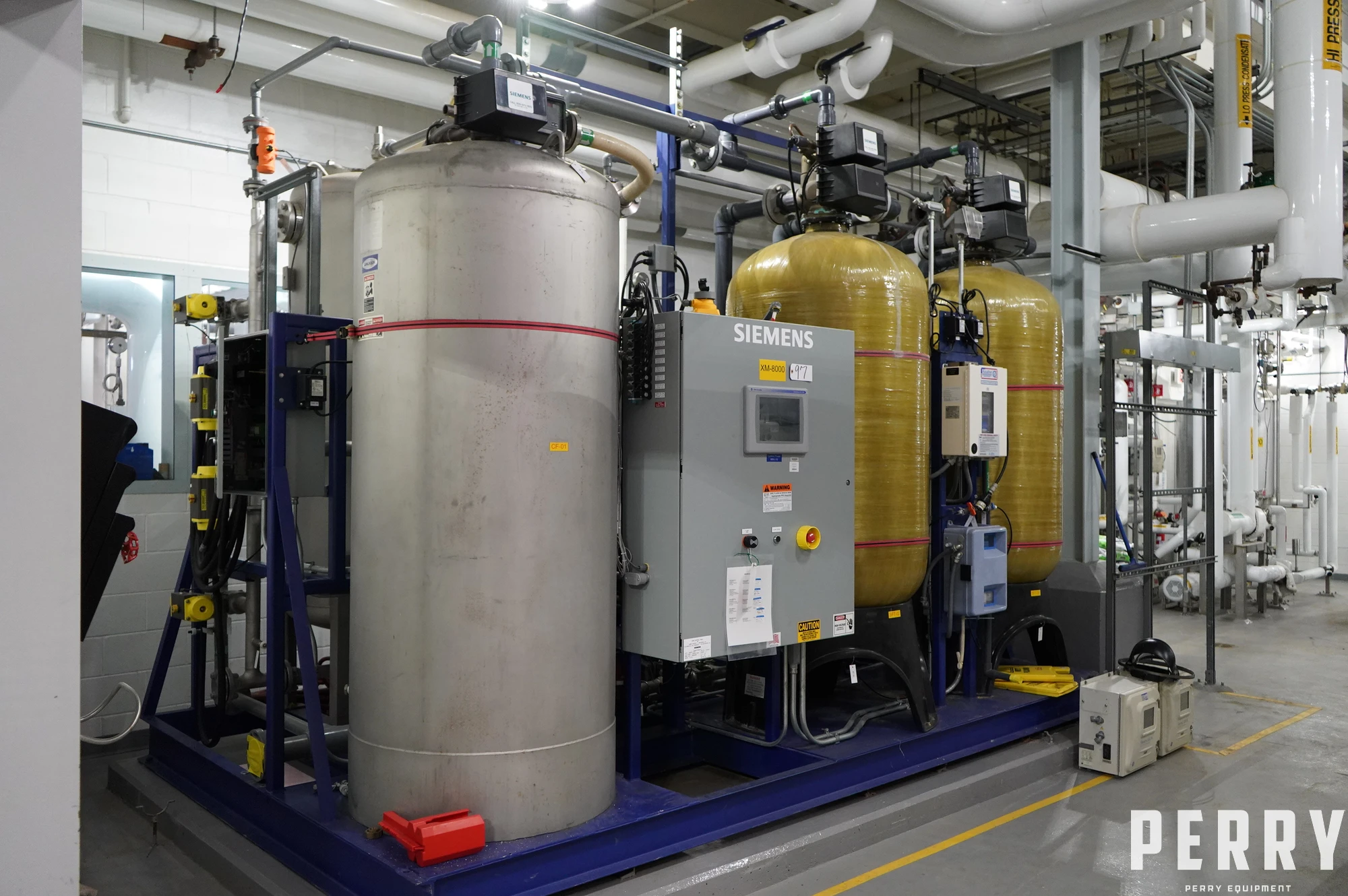 Used EVOQUA WATER SOFTENER SYSTEM Wastewater Treatment 832-XM-8000 ...