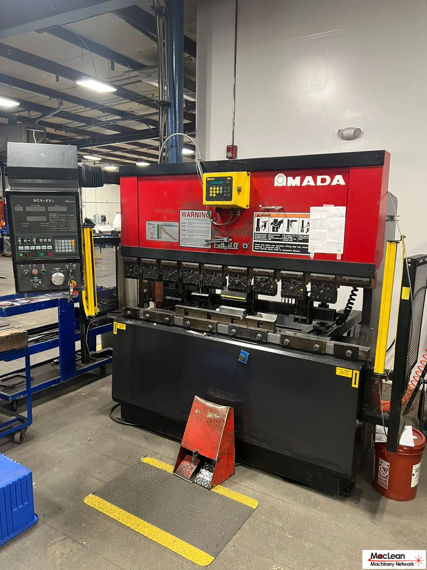 Used 1993 AMADA FBD 8020 CNC Press Brakes 6580 | MacLean Machinery ...