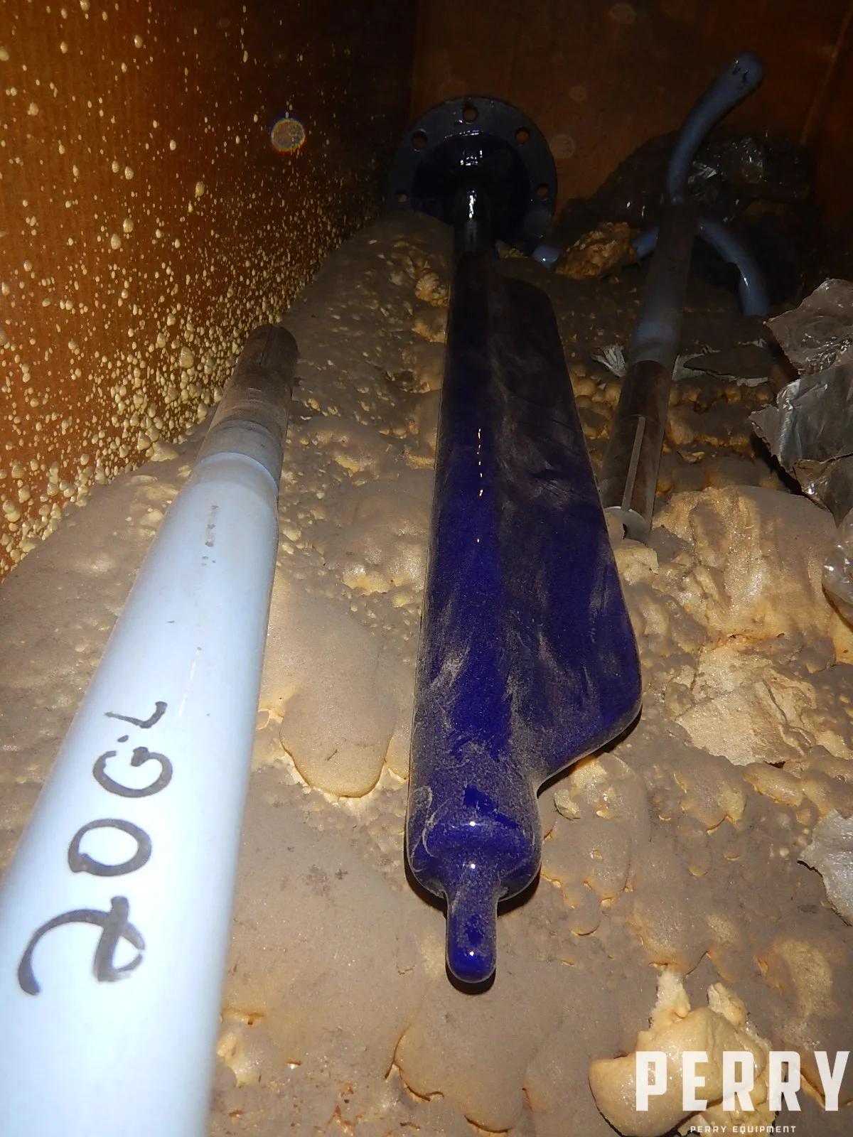 Used GLASS LINED BAFFLE FIN BAFFLE Glass Lined Parts 734-BF | Perry ...