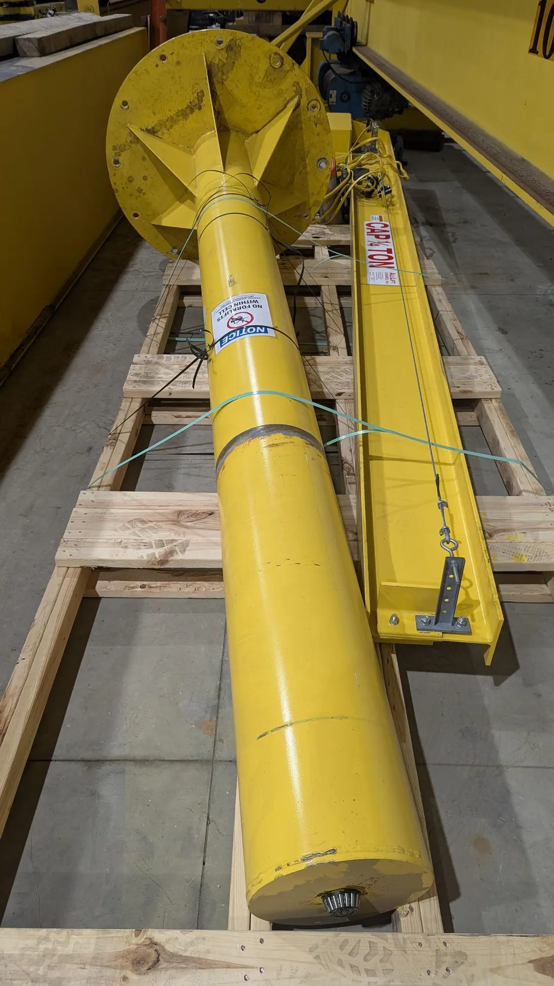 Used KONE 1/4 Ton Jib Cranes 2615 | Highland Machinery & Crane