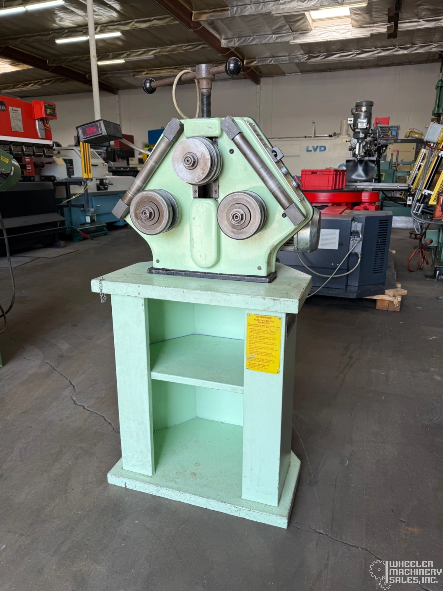 Used BCR RBM 230MD ROLLS, ANGLE BENDING 7675 | Wheeler Machinery Sales