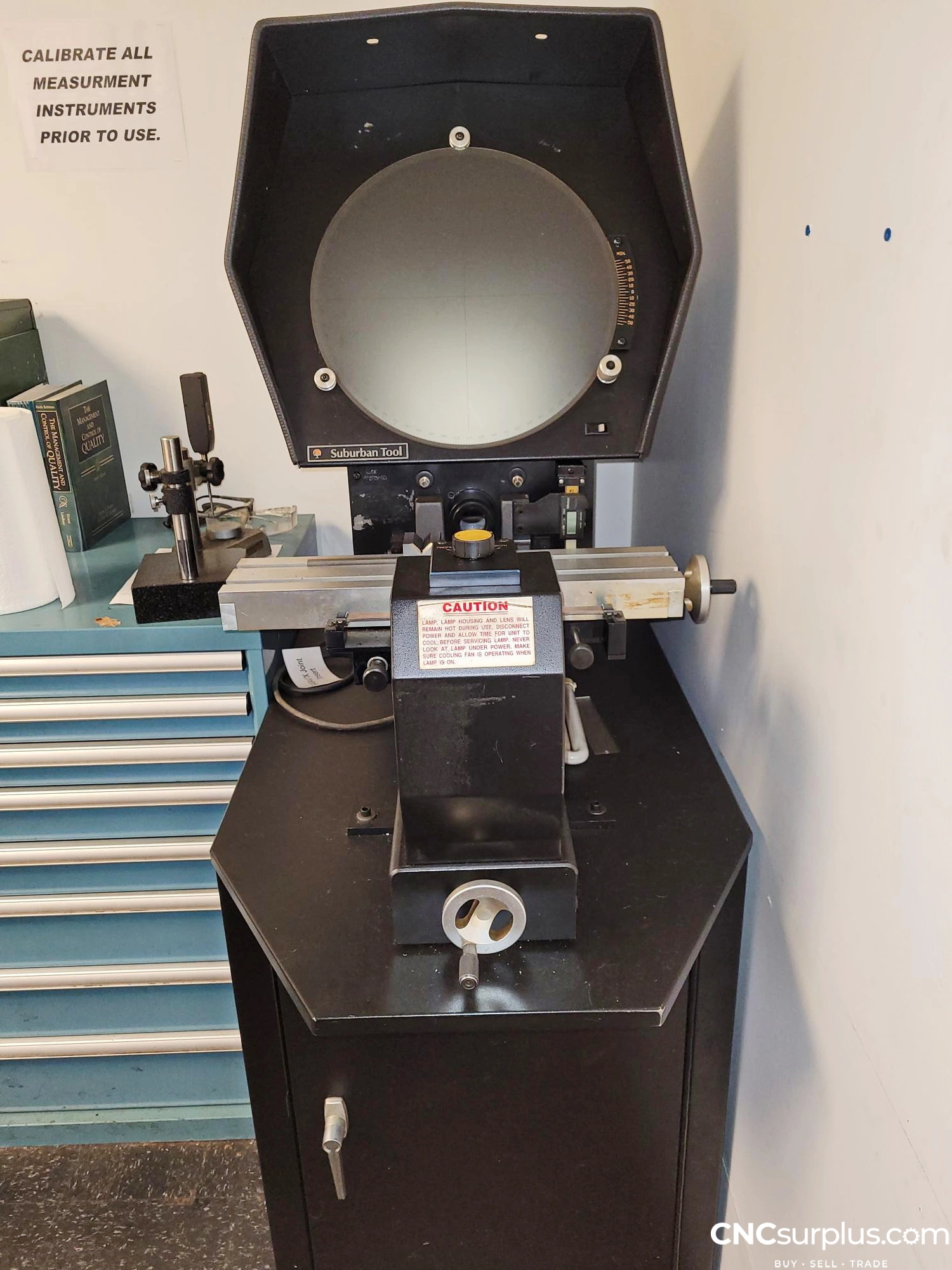 Used SUBURBAN TOOL MV-14 Comparators 13536 | CNCsurplus