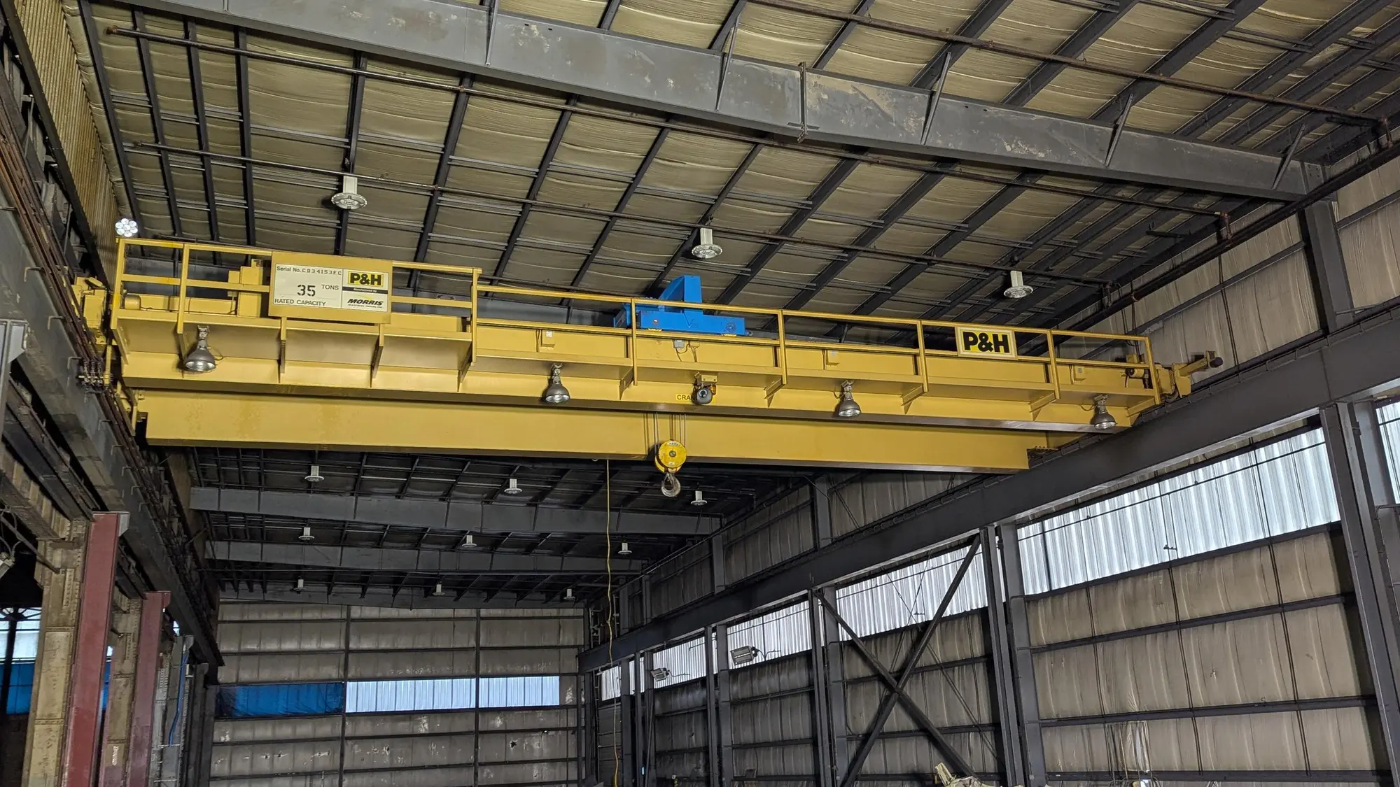 Used ABUS 35 Ton Cranes - Overhead, Bridge 2644 | Highland Machinery ...