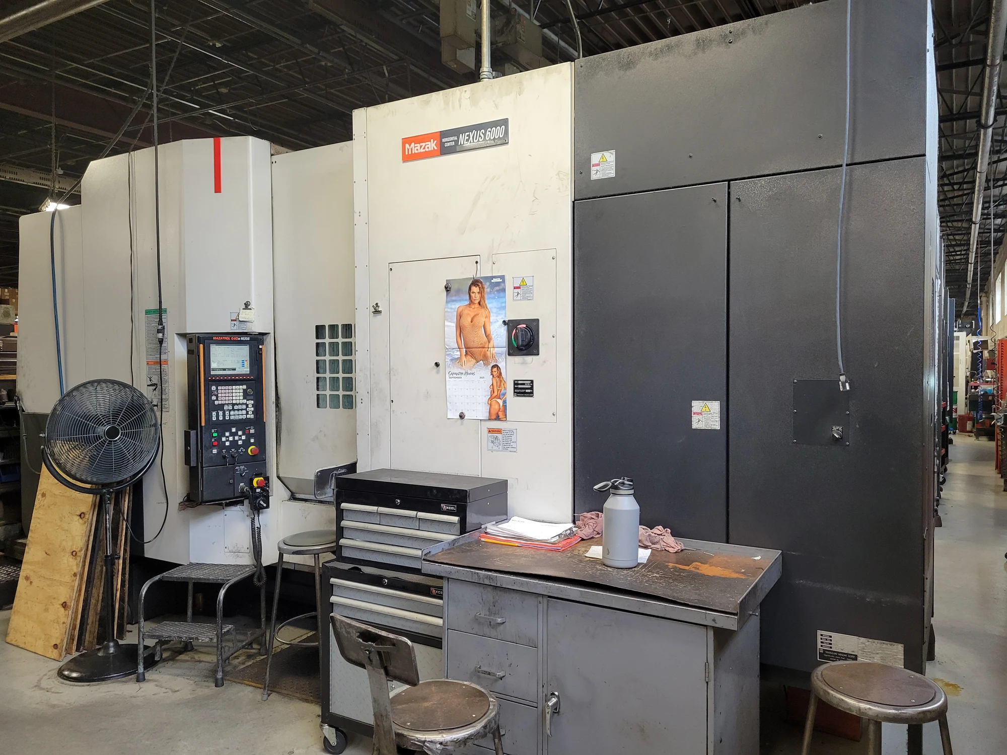Used 2004 MAZAK HCN 6000 Horizontal Machining Centers 8824 | USED CNC