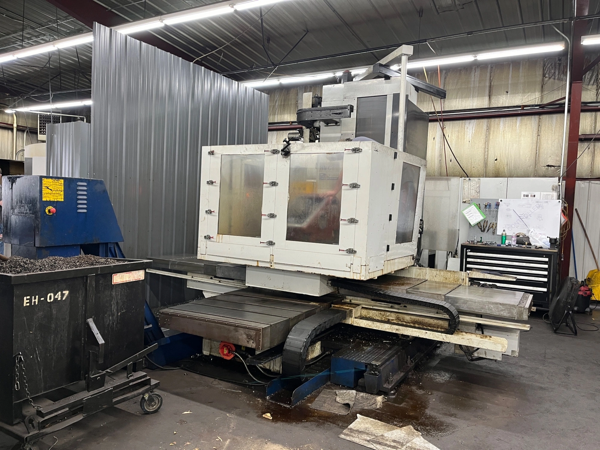 Used 2008 MILLTRONICS HMC-70 Boring Mills Horizontal Table Type 9796 ...