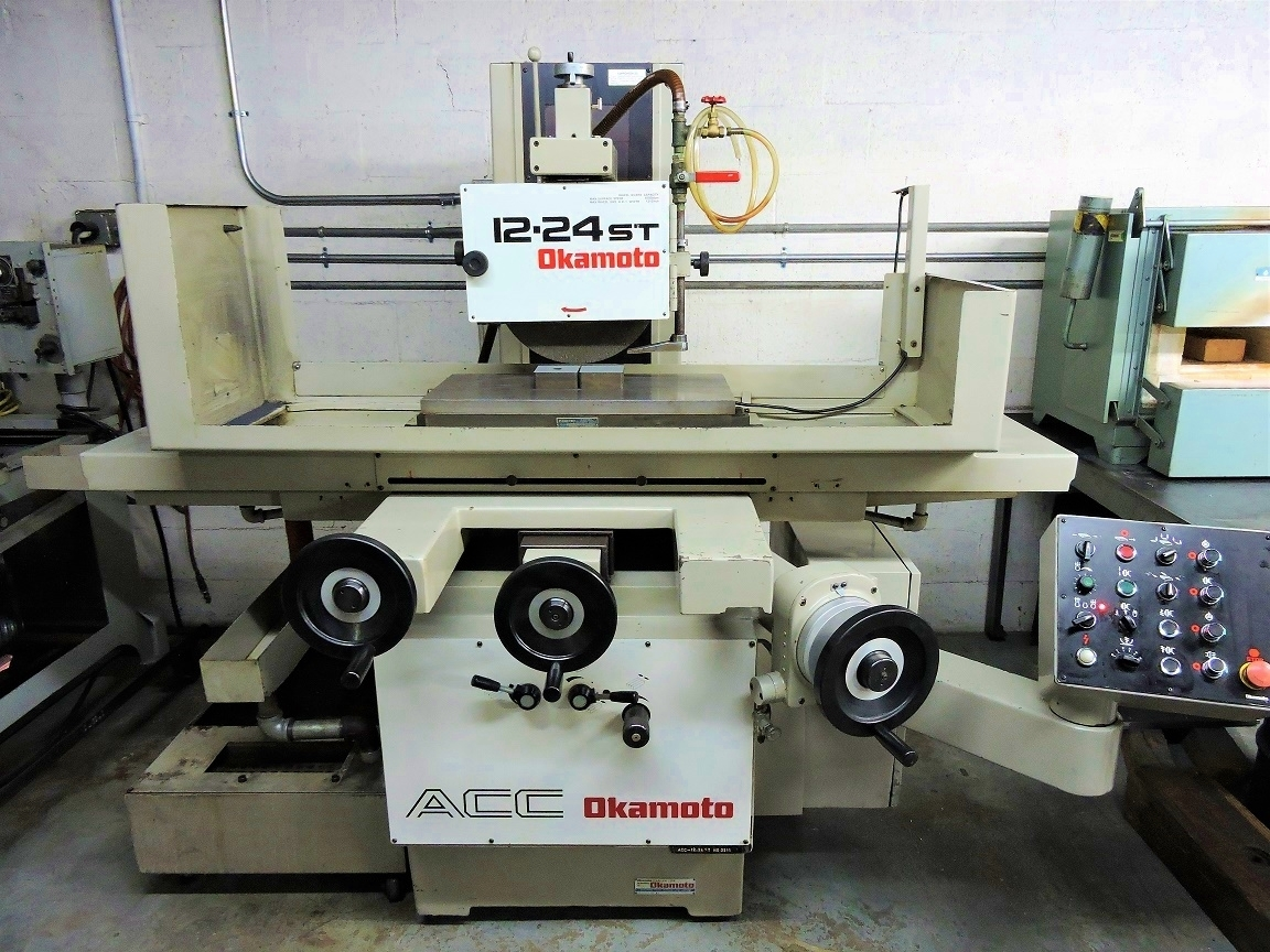 Used 1999 OKAMOTO ACC12-24ST Grinder-Hydraulic Horz Surface 52615 | Asset Exchange Corporation