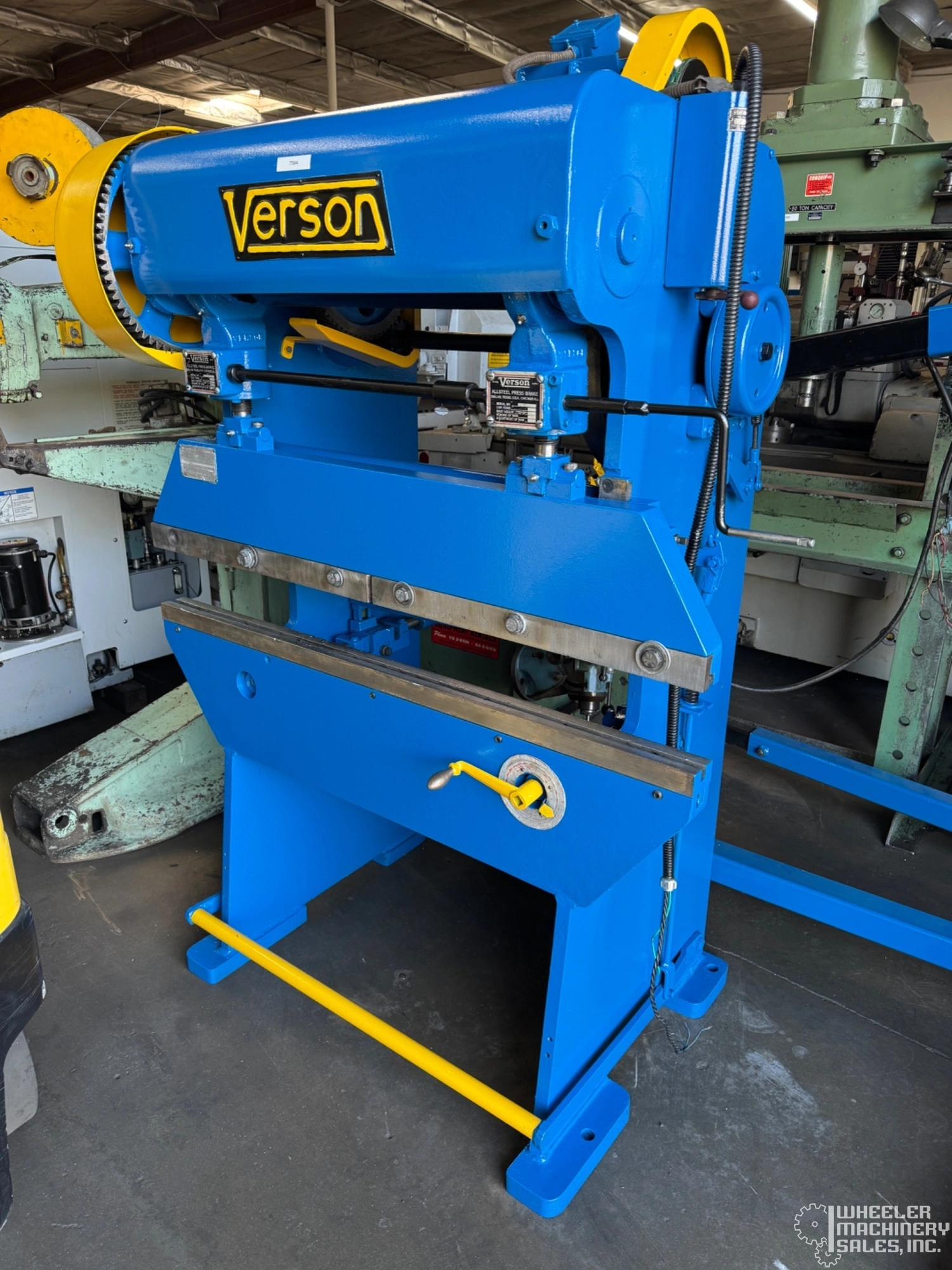 Used VERSON 1648 BRAKES- PRESS, MECHANICAL 7594 | Wheeler Machinery Sales