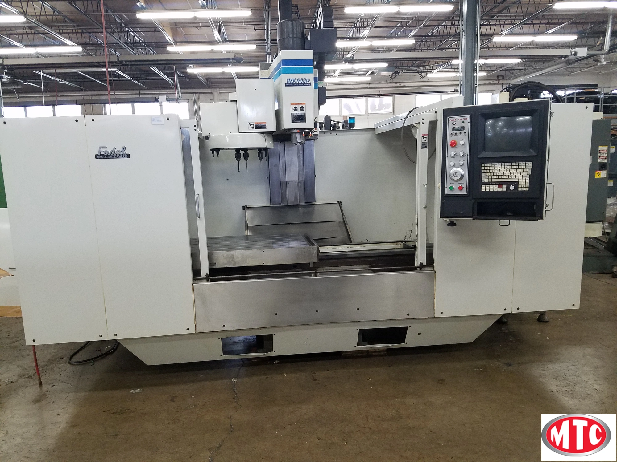 Used 1998 FADAL VMC 6030 Vertical Machining Centers (Bed Type) 3678 ...