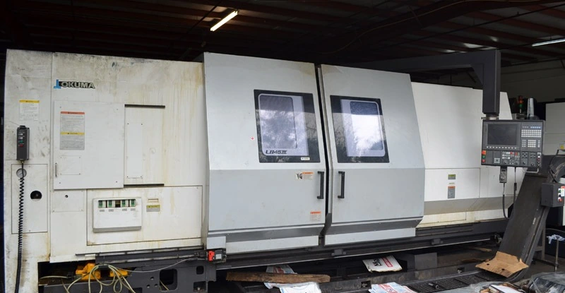 Used 2003 OKUMA LB45II Lathes CNC 4302 | USED CNC WAREHOUSE