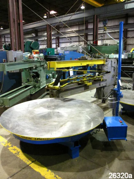 USED 7500 LB. MSE COIL TAMER PALLET DECOILER #26320 | Kempler Industries