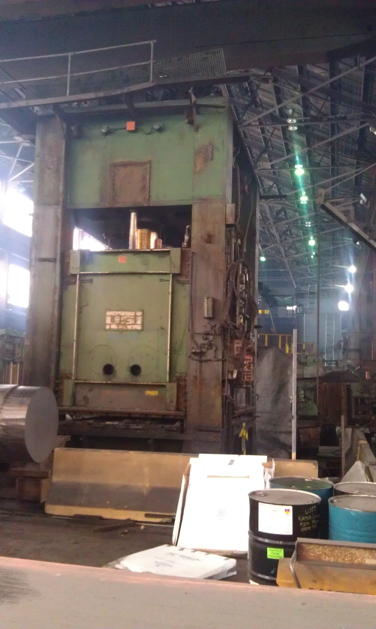 Used USI CLEARING #H-1500-192-144 Hydraulic Press 9192 | Universal Press