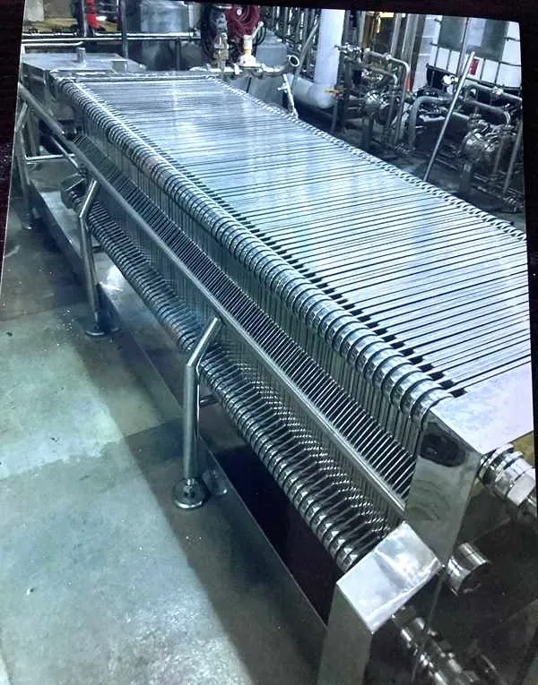 APV Carlson Plate and Frame Filter Press with Stainless Steel Plates ...