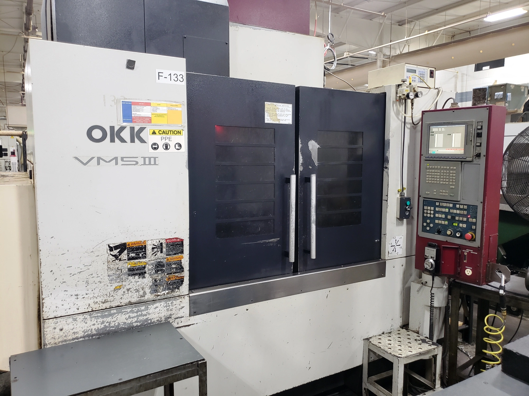 Used 2007 OKK VM 5III Vertical Machining Centers 8122 | USED CNC WAREHOUSE
