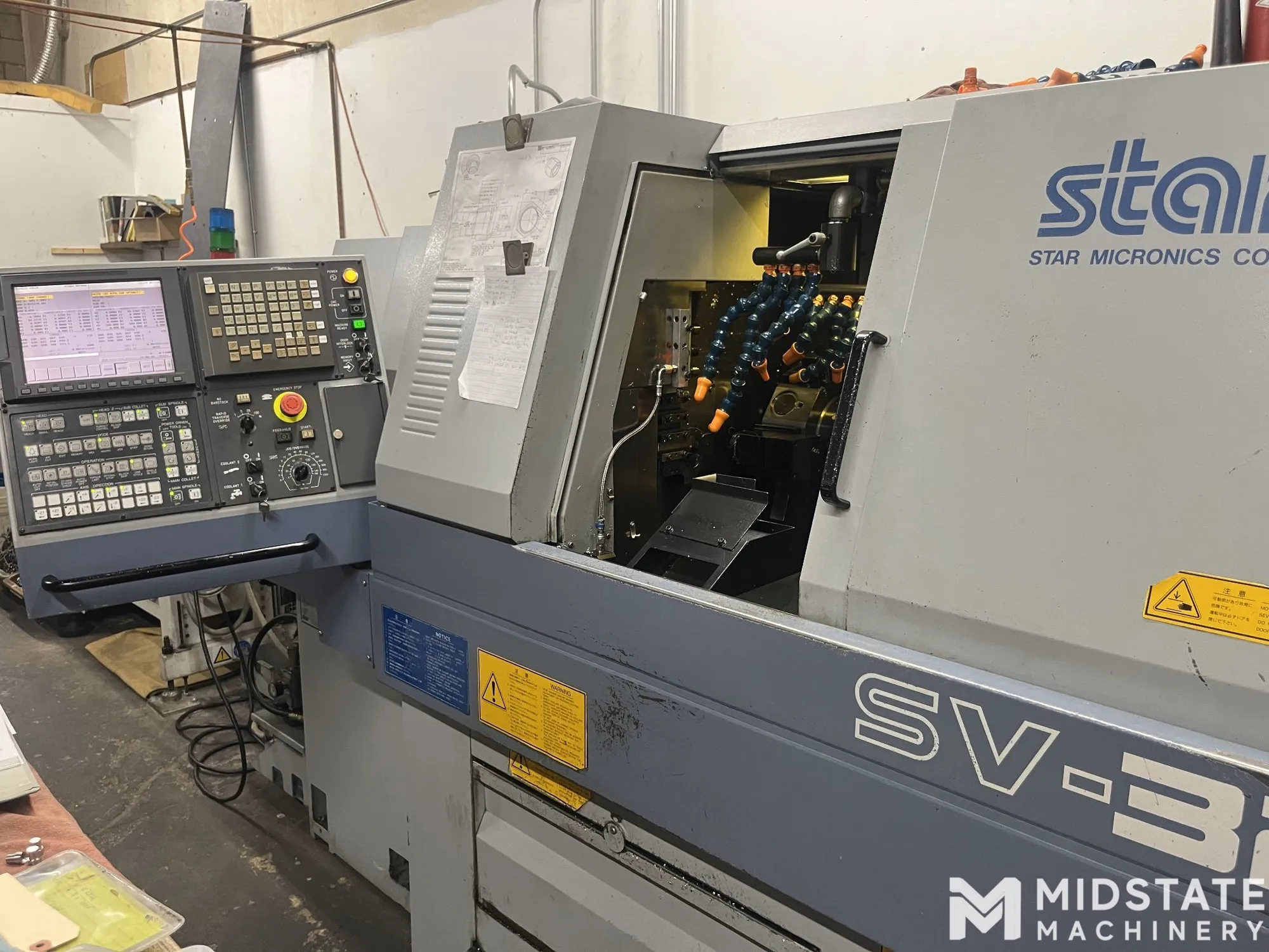 Used 2001 STAR SV-32 Swiss Type Automatic Screw Machines 2881 ...