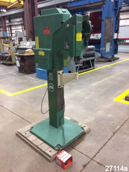USED 1/8" - 3/16" MILFORD RIVET SETTING MACHINE #27114 | Kempler Industries
