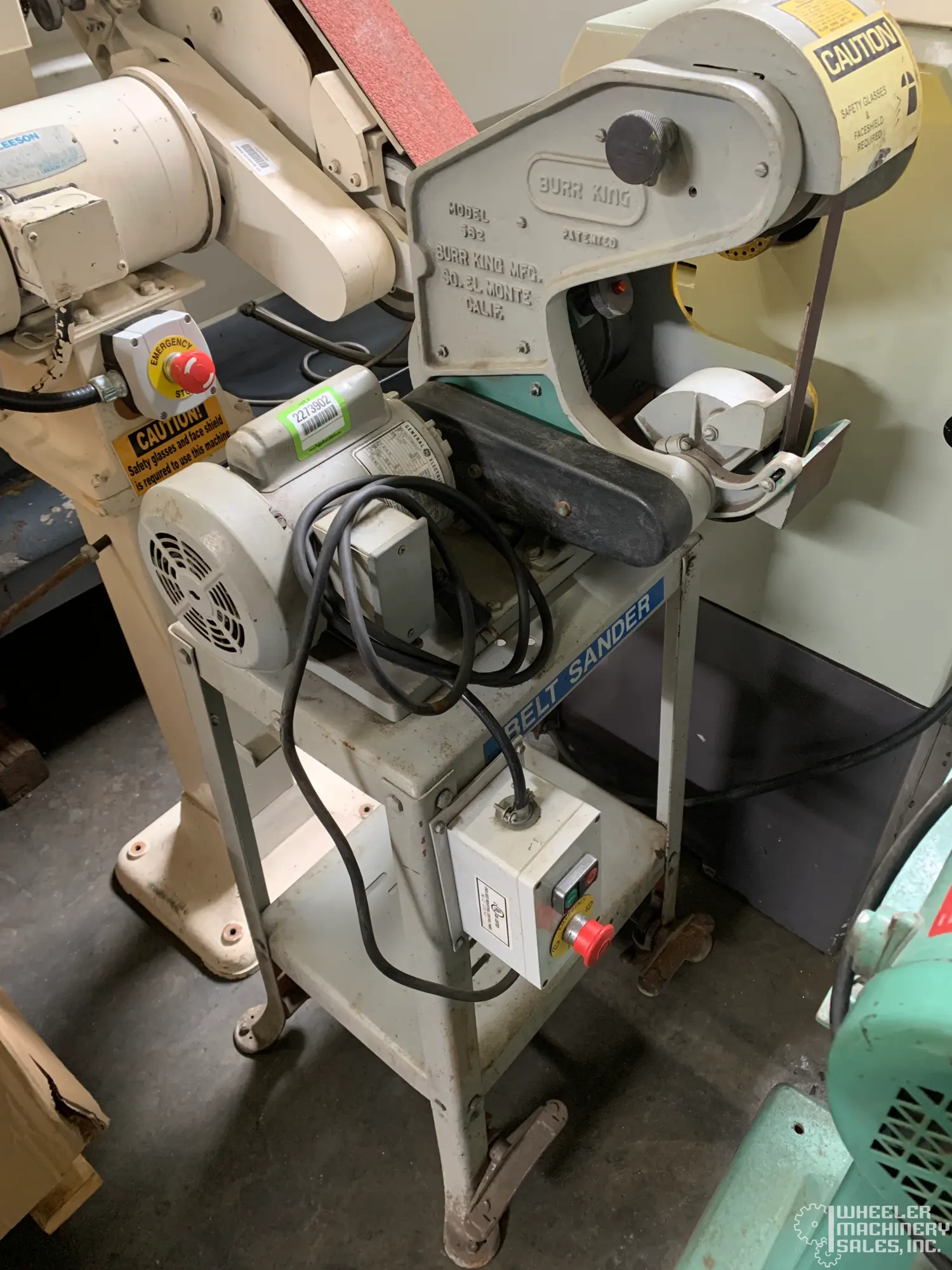 Used BURR KING GRINDERS, BELT 5577 | Wheeler Machinery Sales