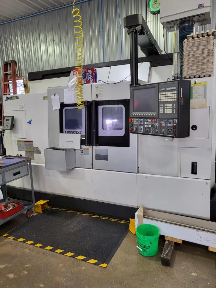 Used 2013 OKUMA LB3000EX-II/800-MYWBB Lathes CNC, Y-Axis / Multi Axis ...