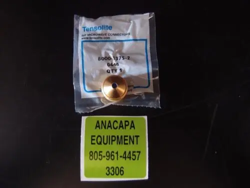 Tensolite R/F Microwave Connector 8000-3375-2, Lot of 10, NEW Old Stock ...
