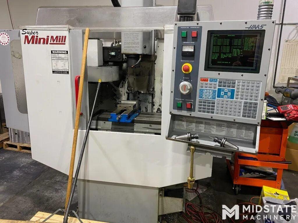 Used 2002 HAAS SUPER MINI MILL Vertical Machining Centers 2502 ...