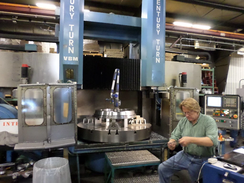 Used NEW CENTURY 72" CNC VERTICAL BORING MILL Boring Mill-Vert Dbl ...