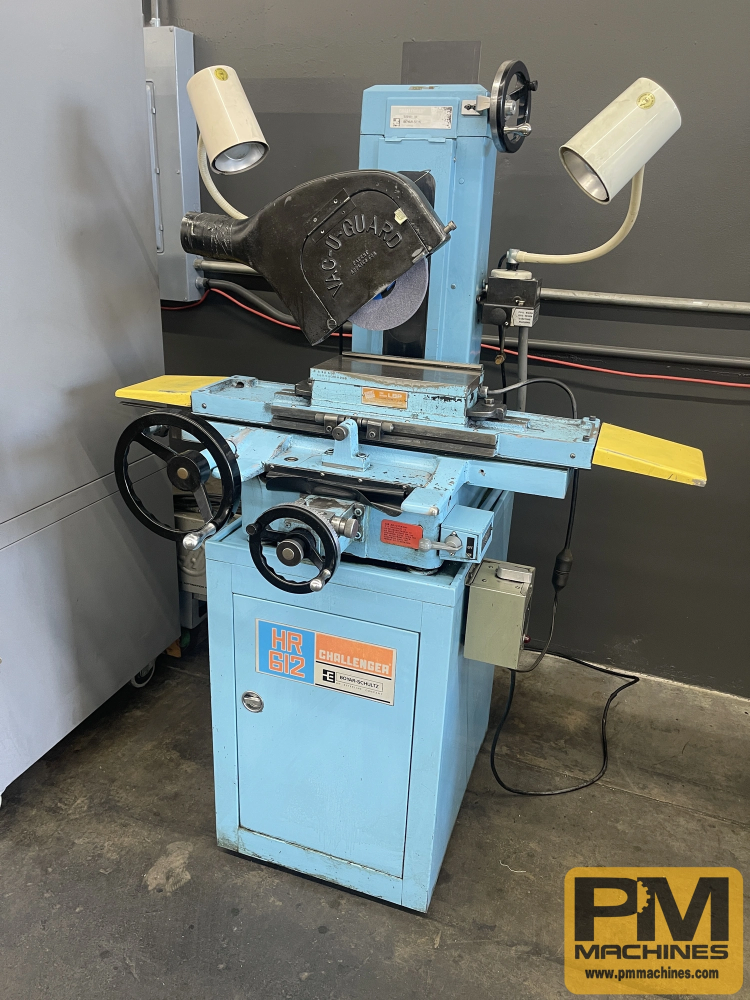 Used BOYAR SCHULTZ HR-612 CHALLENGER Reciprocating Surface Grinders ...