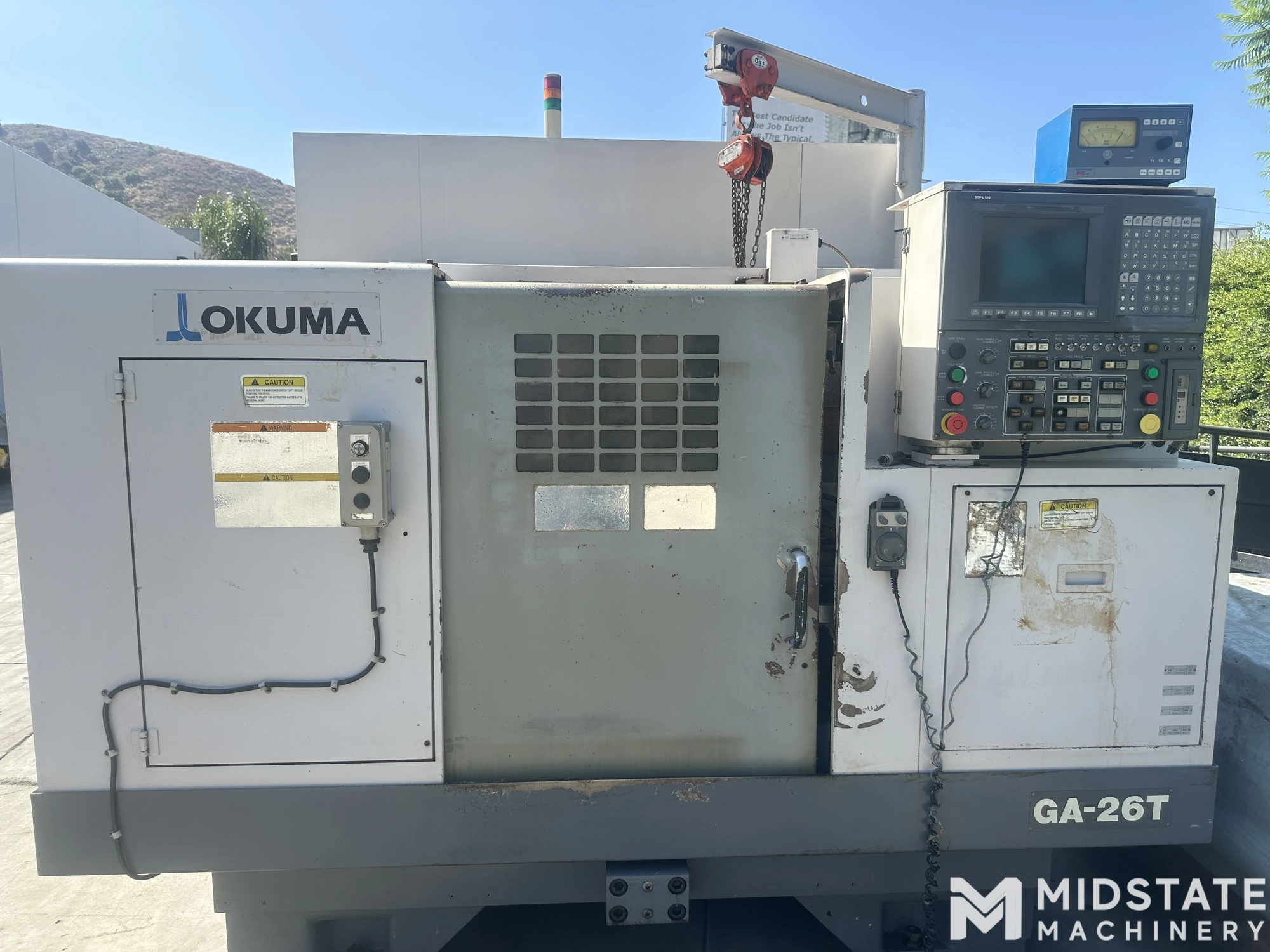 Used 2011 OKUMA GA-26T Cylindrical Grinders Including Plain & Angle ...