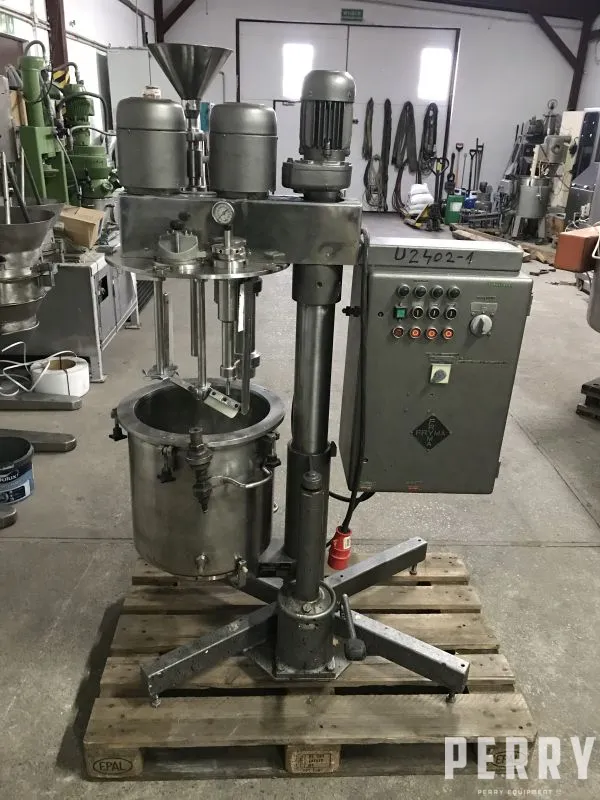 Used FRYMA VME-20 Mixer Pony - Change Can U2402-1 | Perry Equipment