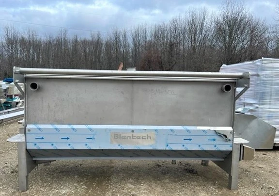 Blentech 125 Cu.Ft. (1000 Gallon) Jacketed-Stainless-Steel-Ribbon ...