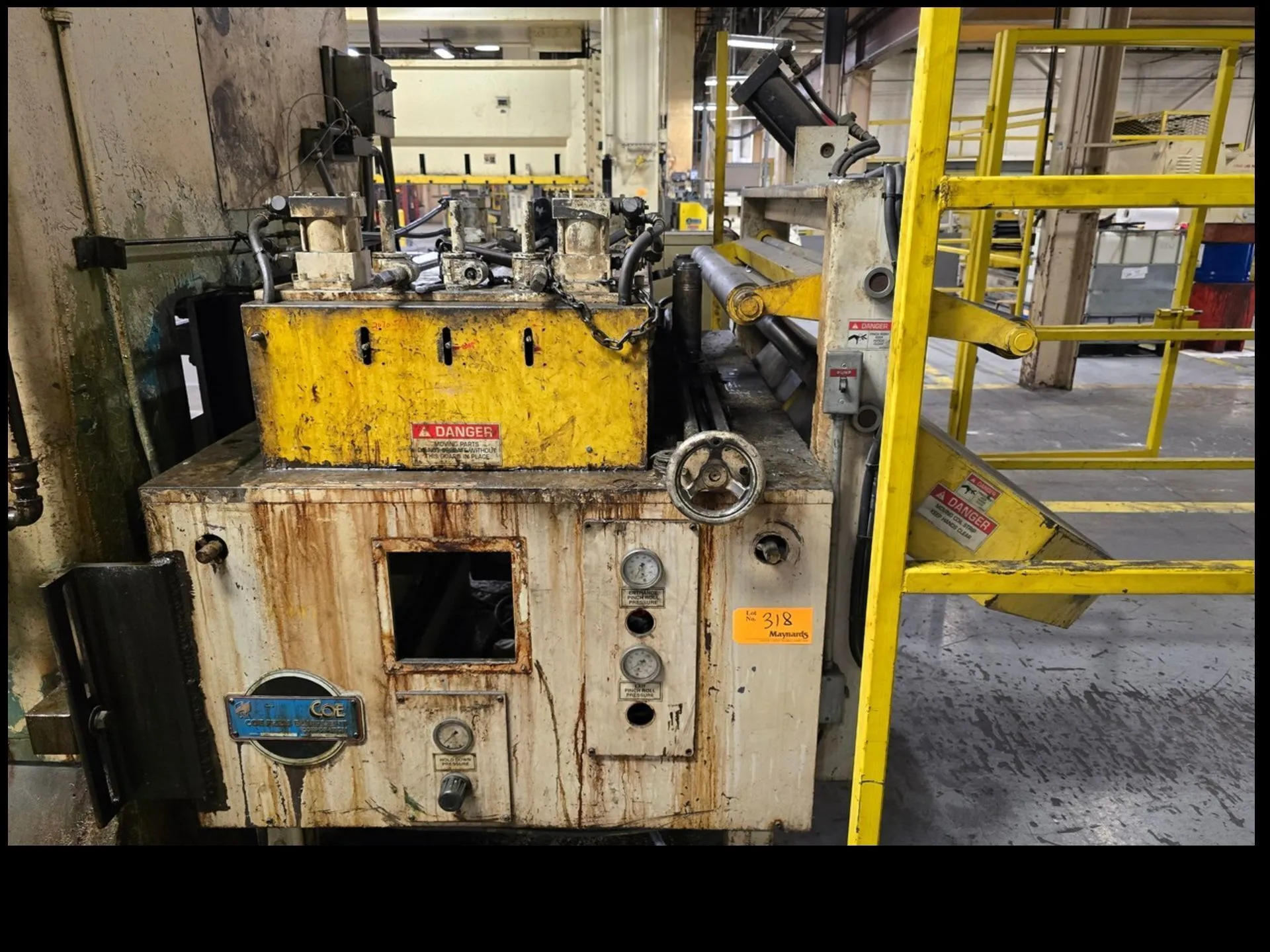 Used COE 48" X .075" SERVO FEEDER/STR Servo Feeders 14421JB | Timco, Inc.