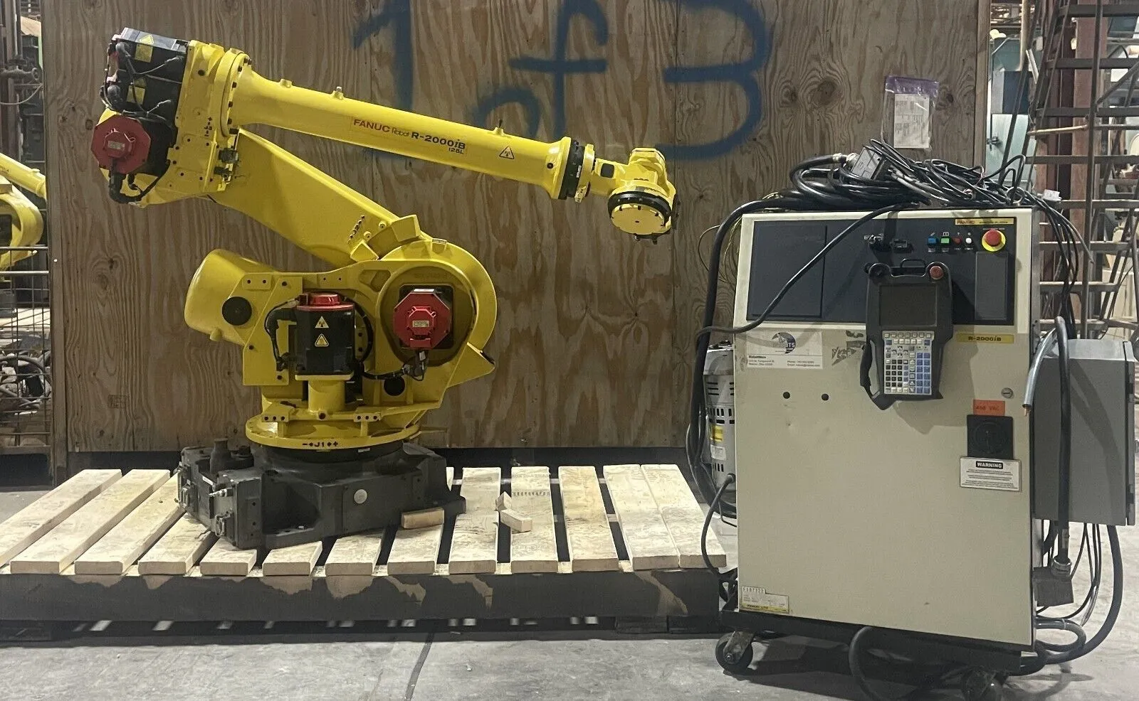 Used FANUC FANUC R-2000IB/ 125L Automation. CW4139-2828E | ESS ...