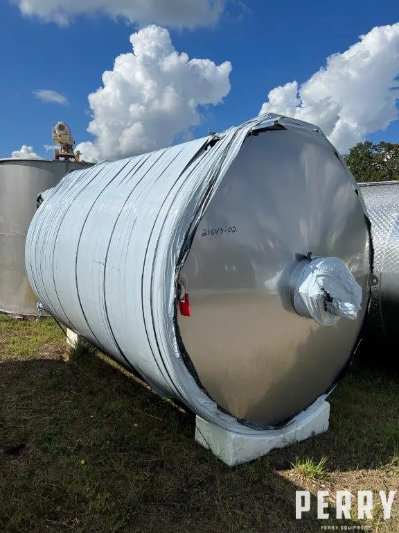 Used 2022 CRIVELLER COMPANY 3,000 Gallon Stainless Steel Tanks 21643-02 ...
