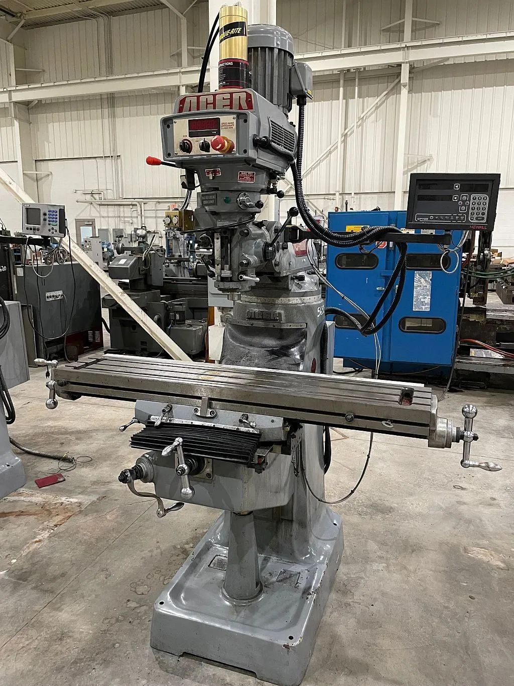 Used 2017 ACER E-MILL 3VSII Vertical Mills 12768 | T.R. Wigglesworth ...