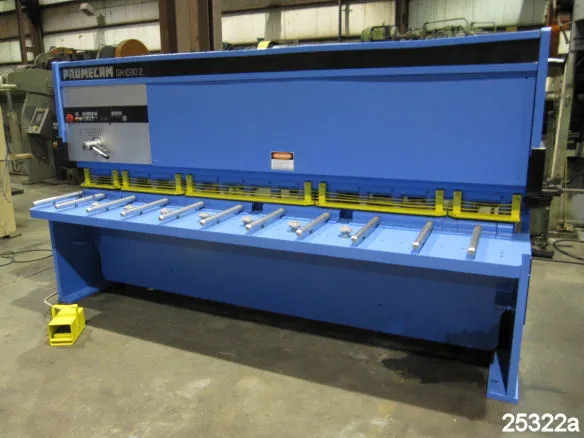 Used PROMECAM GH1030Z Power Squaring Shear 25322 | Kempler Industries