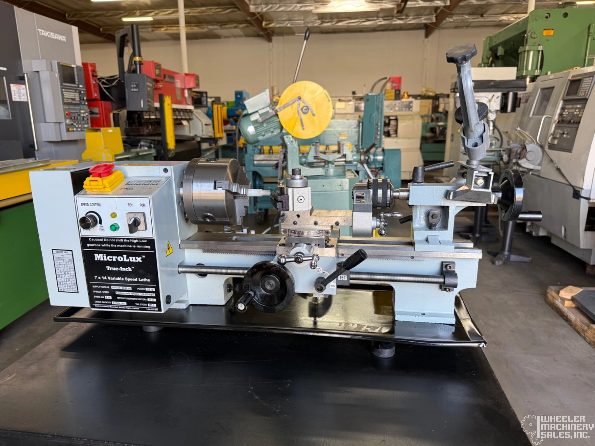 Used MICROLUX 7"x14" True Inch LATHES, PRECISION, JEWELERS, TOOLROOM ...