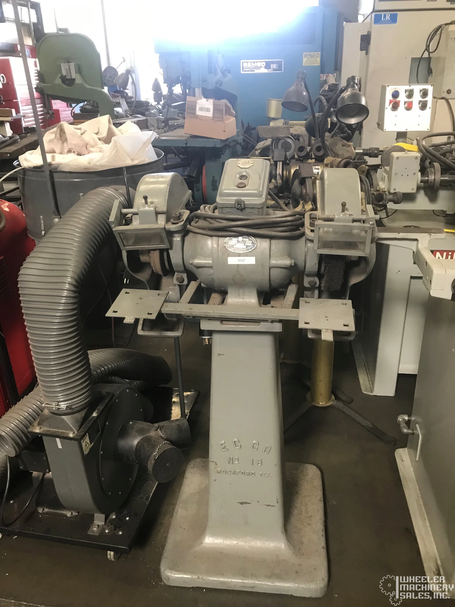 Used UTILITY 500A1 GRINDERS, PEDESTAL 6107 | Wheeler Machinery Sales
