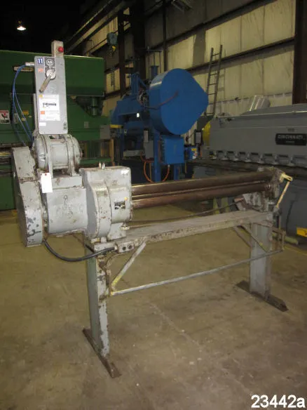 Used PEXTO 2418E Plate Bending and Slip Roll 23442 | Kempler Industries