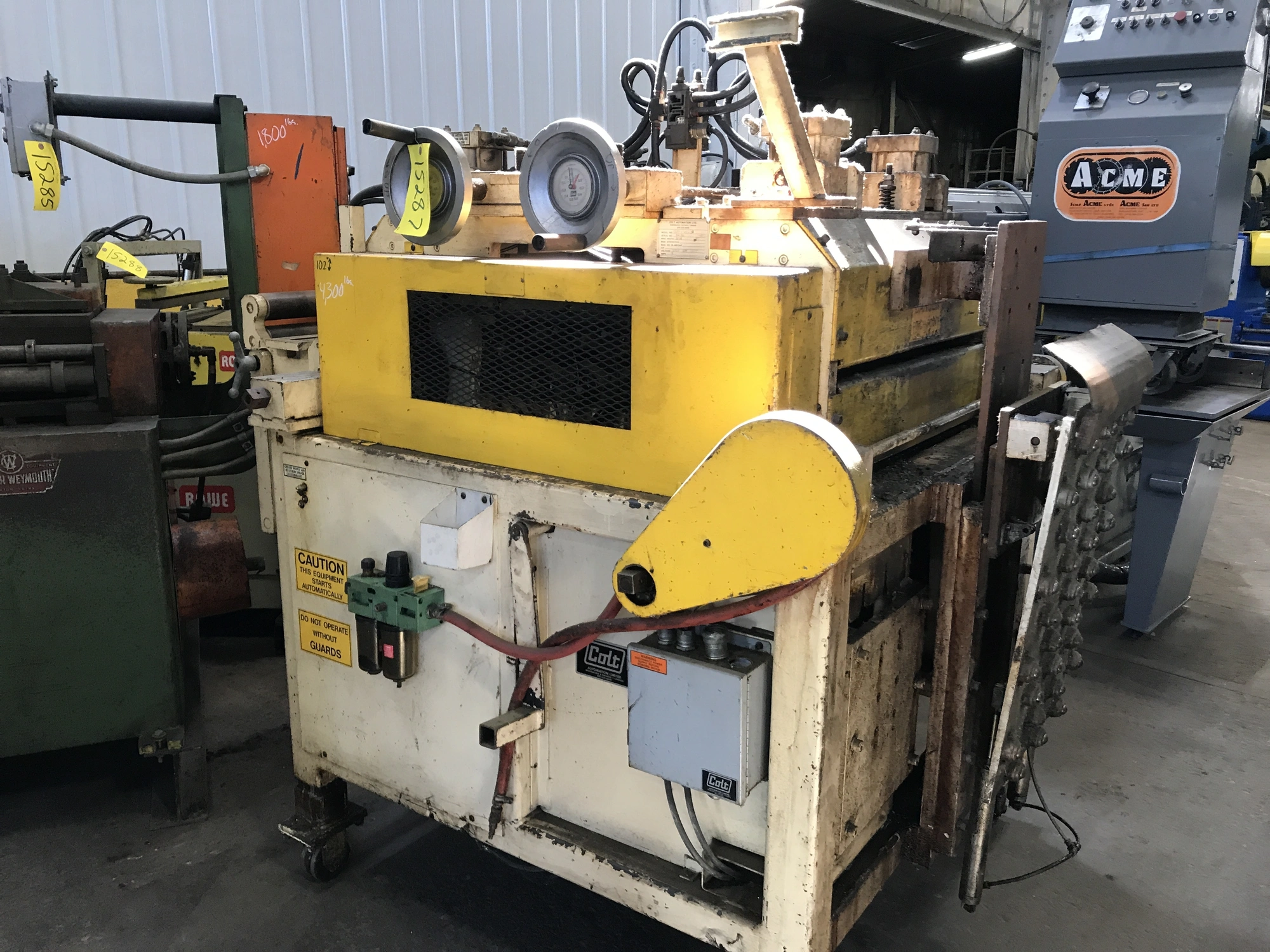 Used COLT CERFS-40-24 Coil Feeders 11386 | Universal Press