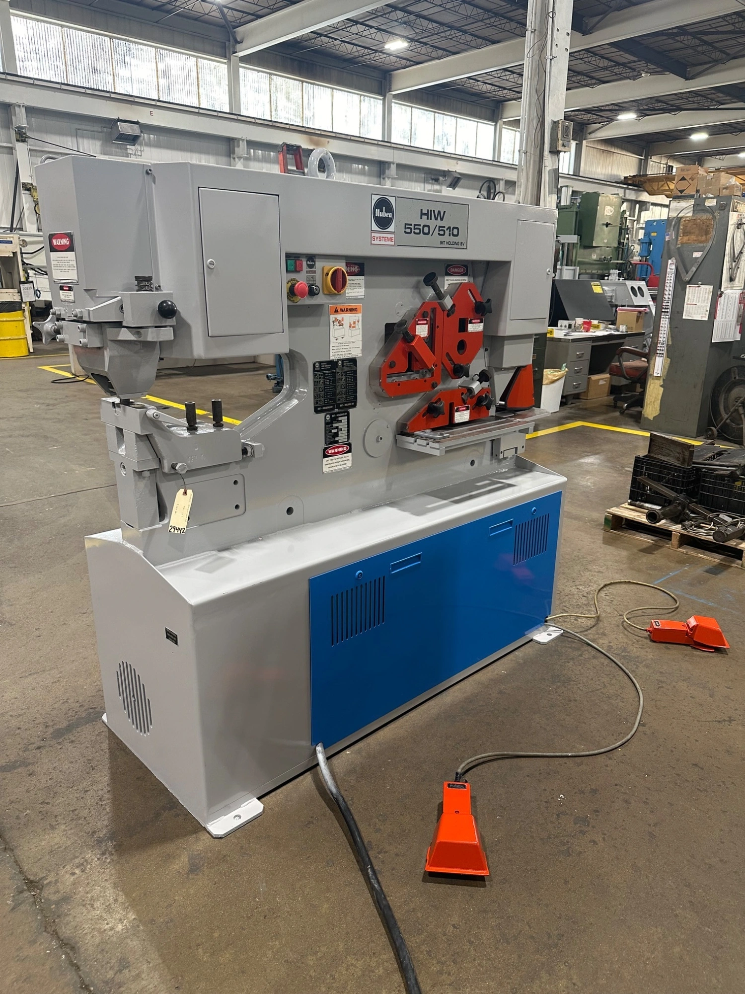 Used MUBEA HIW-550/510 Ironworkers 29442 | Kempler Machinery