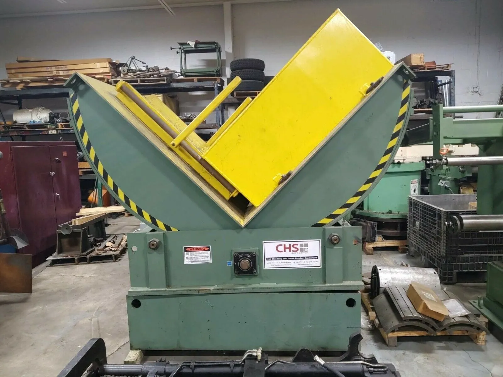 Used CHS Coil Upenders / Coil Tippers 11331 | Universal Press ...