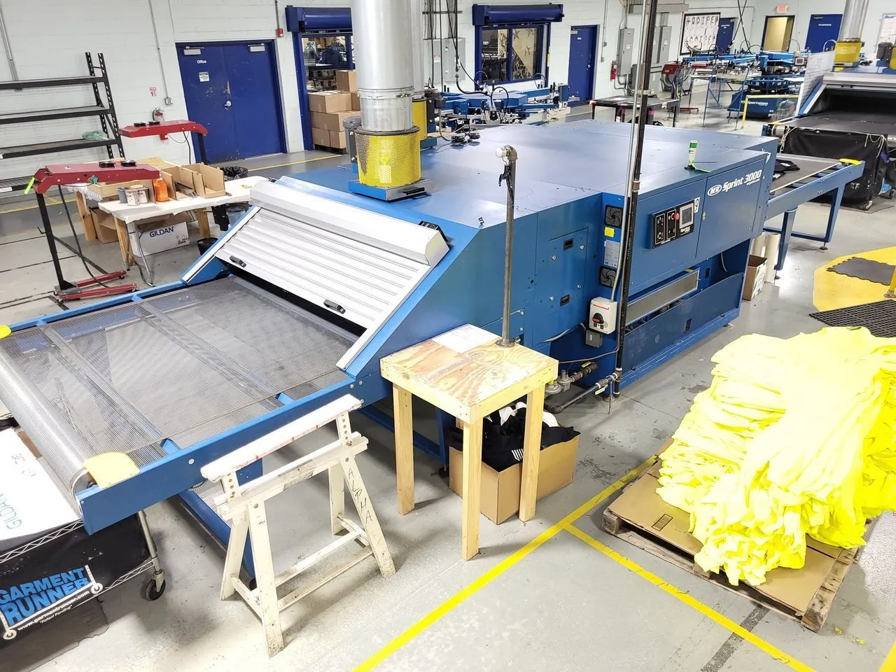 Used M & R Sprint 3000 SD3K6010108082036A1 Printing Conveyor Dryer 104448 | Levy Recovery Group