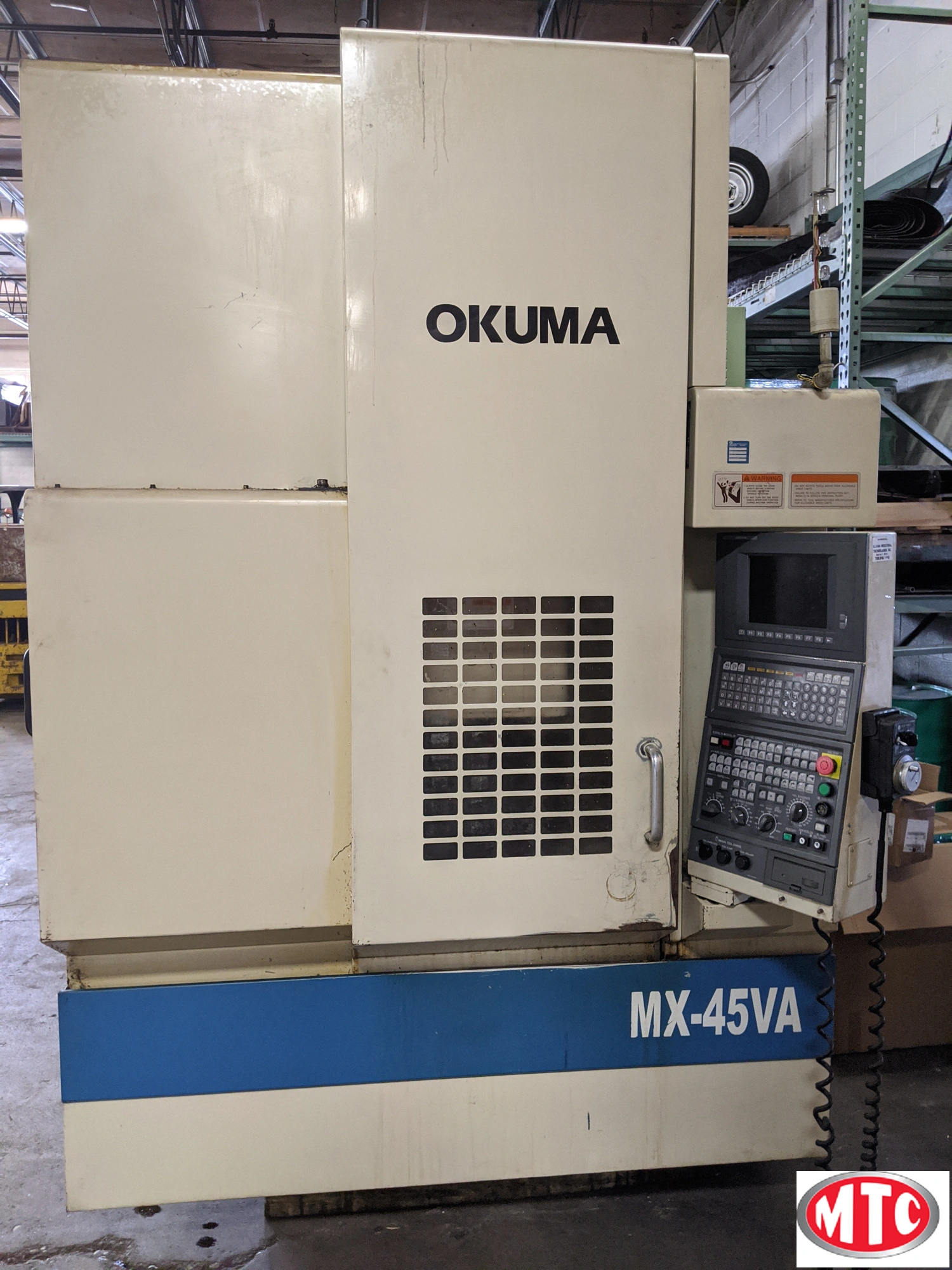 Used 2008 OKUMA MX-45 VA Vertical Machining Centers (Bed Type) 4096 ...