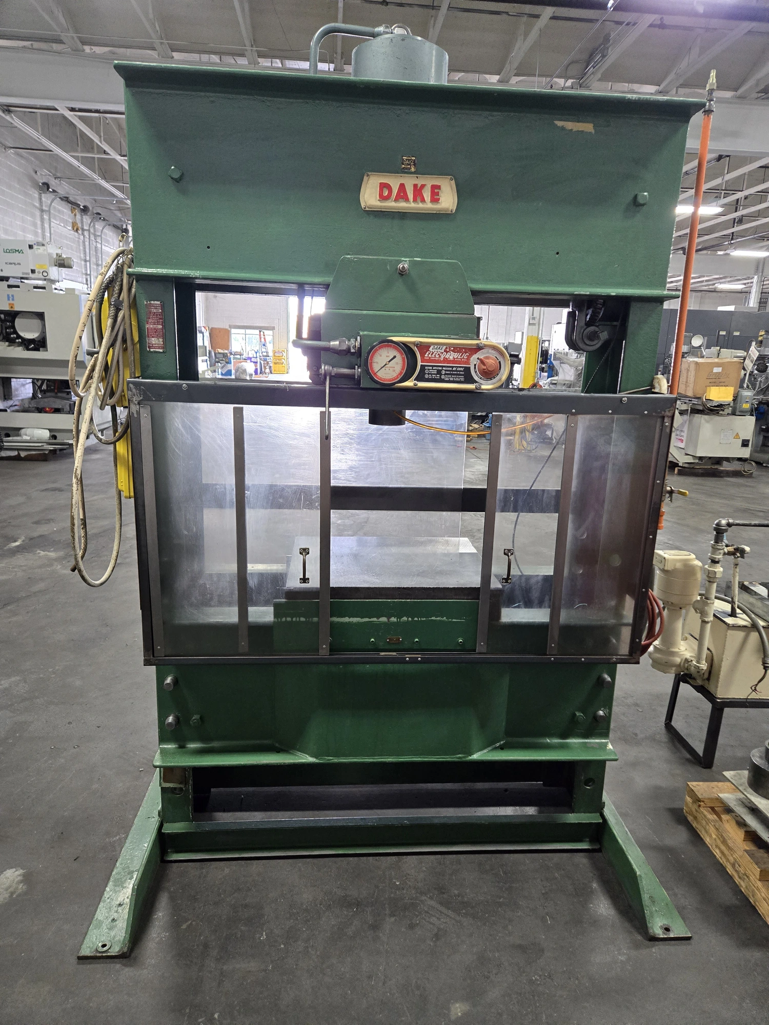 Used DAKE 5-150 Fabricating/Presses, Press-H Frame 1898 | Machinery Central