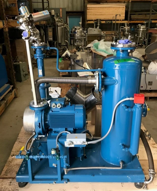 Sterling SIHI Liquid Ring Vacuum Pump Skid model LEMA 251CZ | EcReCon Inc