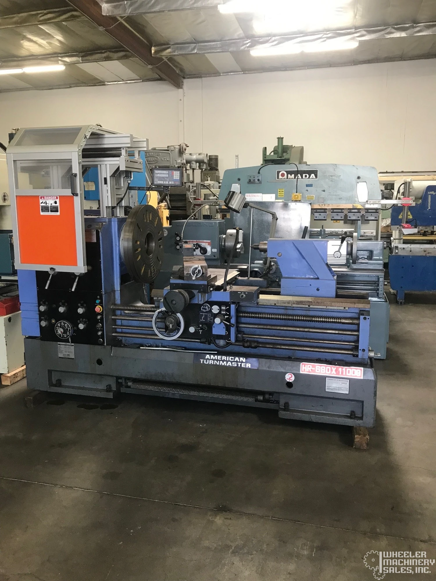 Used 2009 LAGUN AMERICAN TURNMASTER HR-680X-1100G LATHES, GAP ...