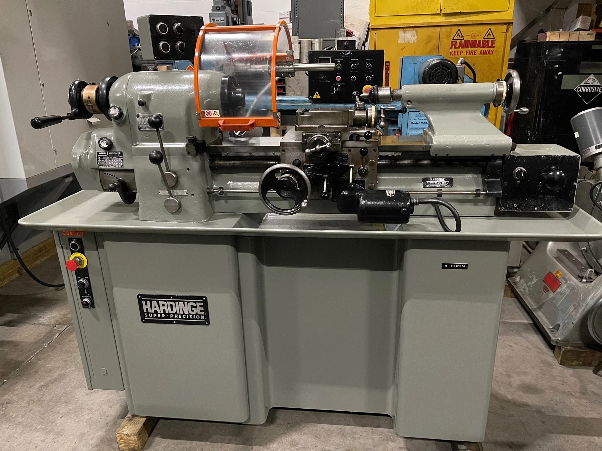 Used HARDINGE HLV-H Engine Lathes 6102 | GMT