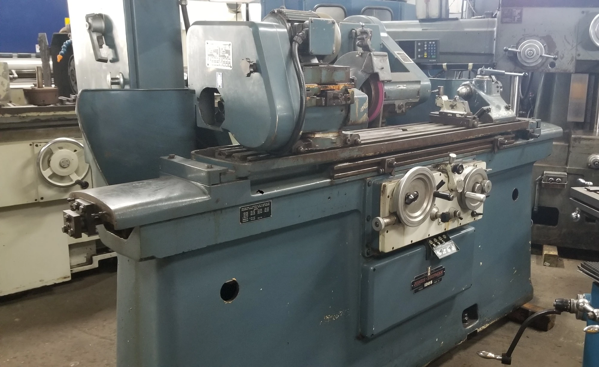 Used JONES & SHIPMAN 1305 Grinders, Universal Cylindrical 4024 ...