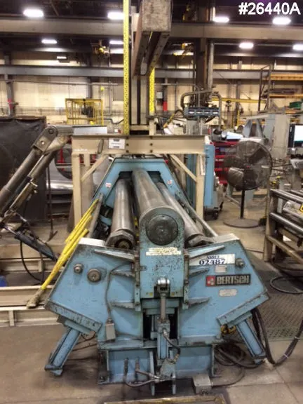 Used BERTSCH _UNKNOWN_ Plate Bending and Slip Roll 26440 | Kempler ...