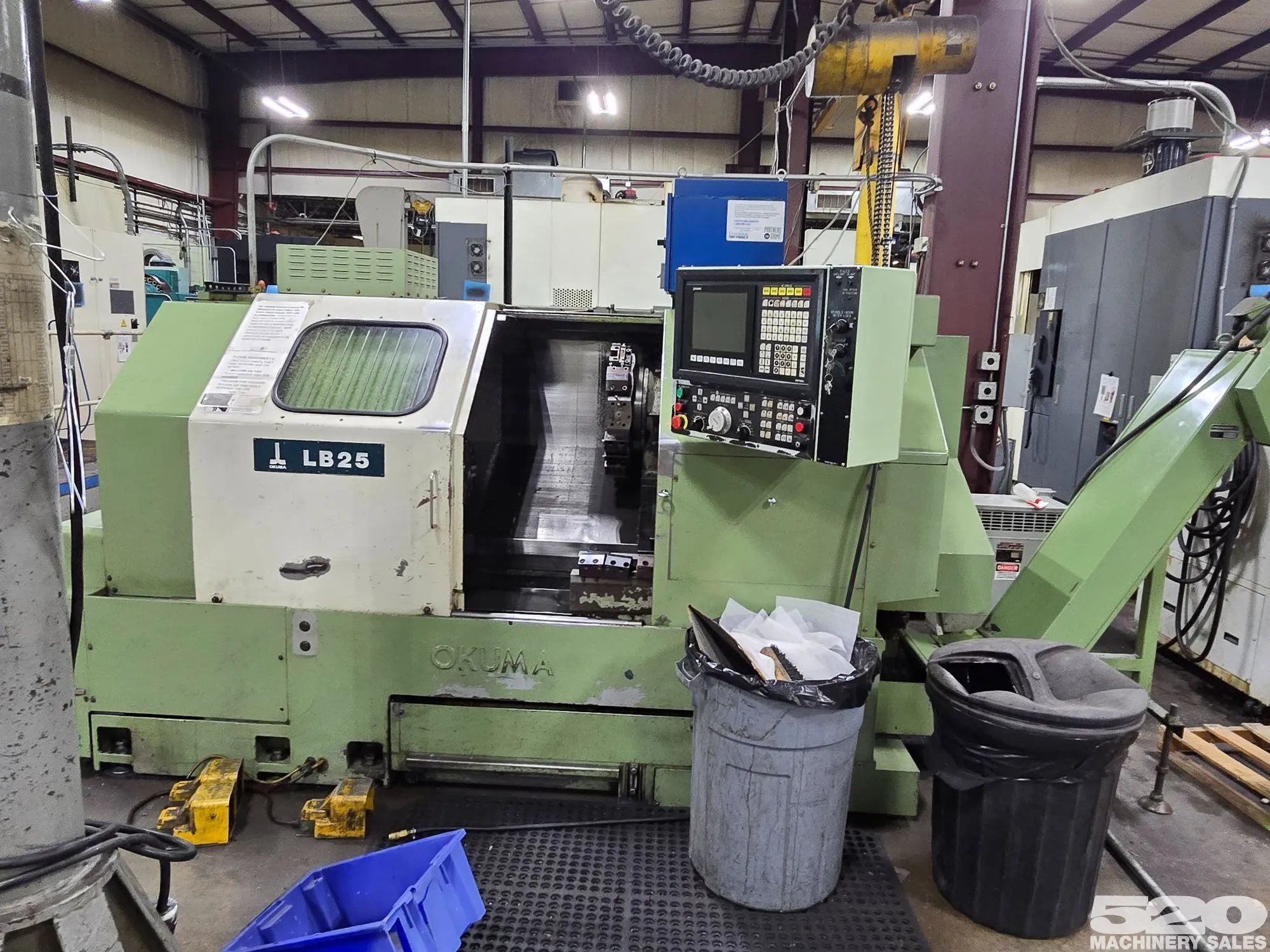 Used 1994 OKUMA LB-25 CNC Lathes. 23206 | 520 Machinery Sales LLC