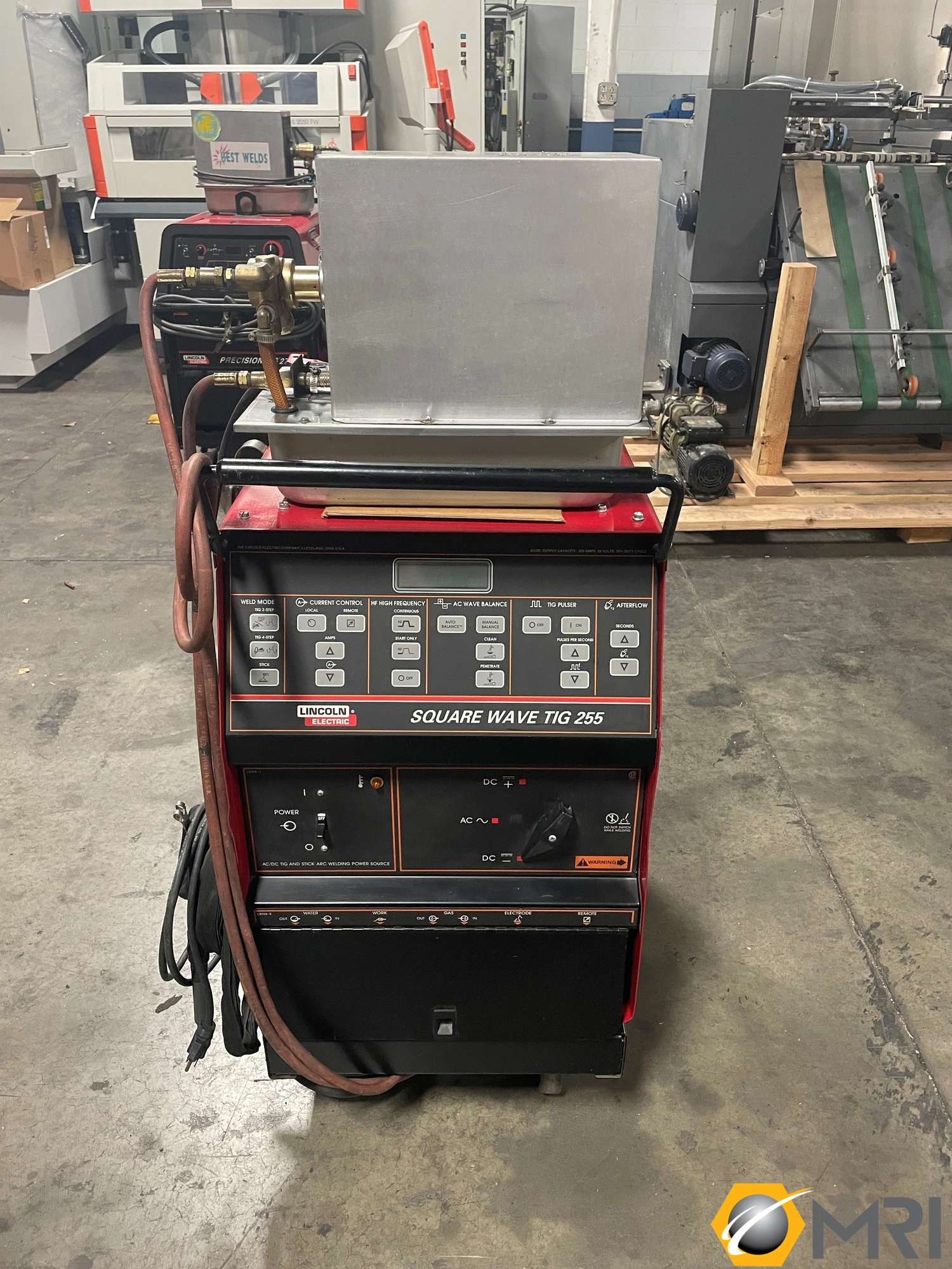 Used Lincoln Electric Square Wave Tig 255 603323 | Machinery Resources ...