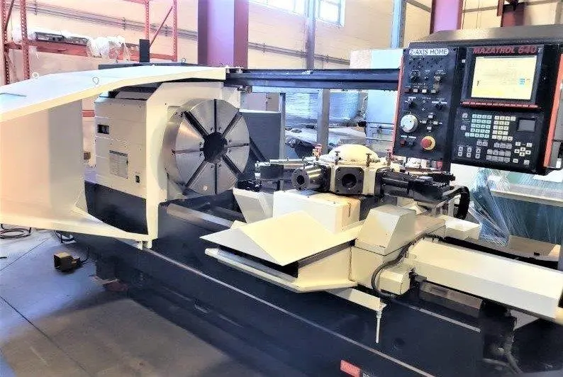 Used 2005 MAZAK POWERMASTER Lathes CNC, 2-Axis & 3-Axis 8907 | USED CNC ...